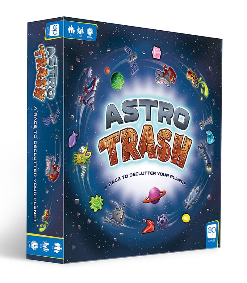 SNAP Review - Astro Trash: Fast Flinging Fun! - The Family Gamers