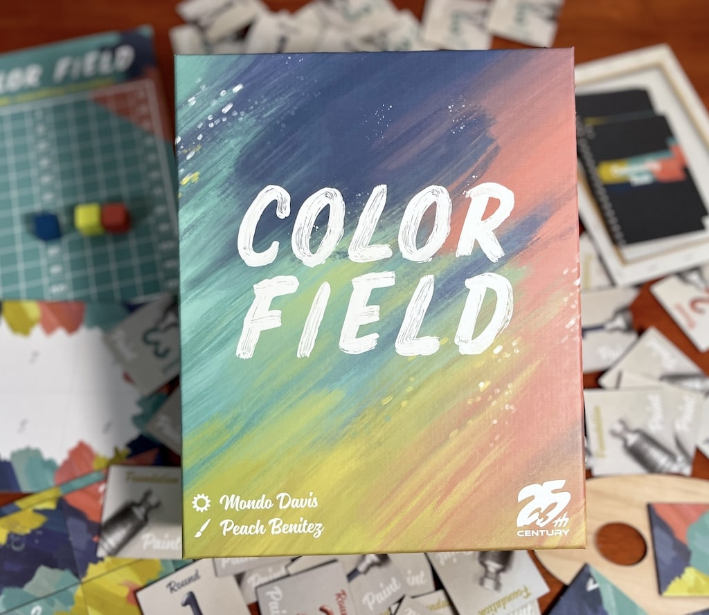 Color Field - Abstractly Puzzling - The Family Gamers