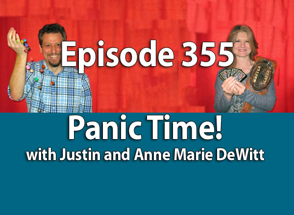Episode 355 - Panic Time! With Justin and Anne-Marie De Witt - The Family Gamers