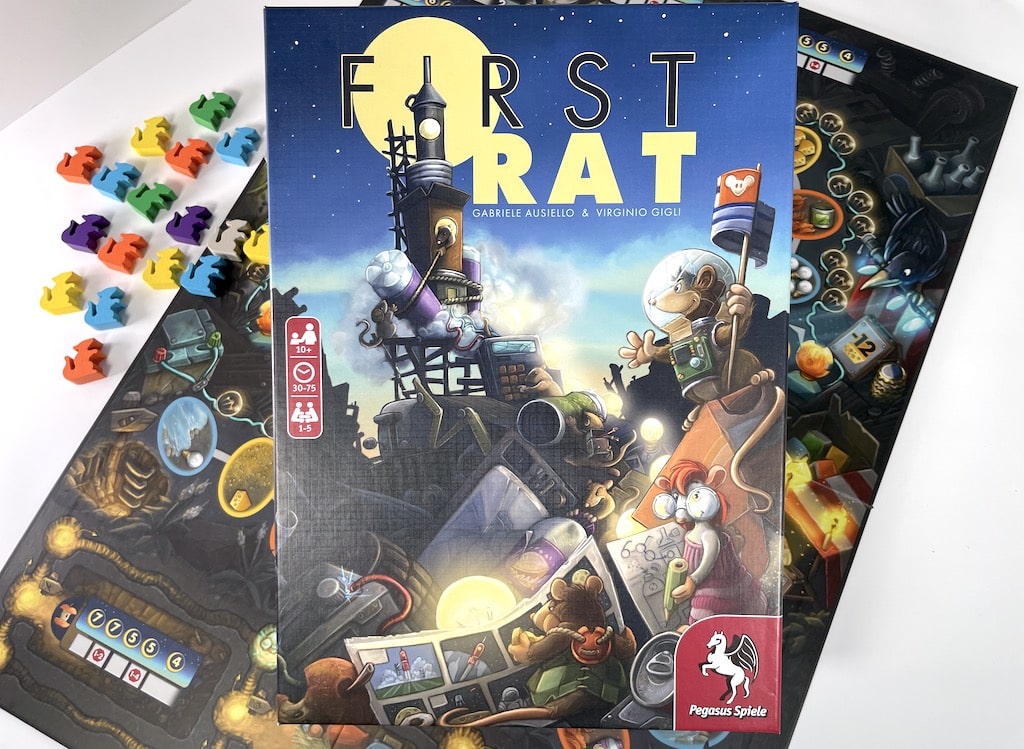 First Rat: Rocket to the Cheese Moon! - The Family Gamers
