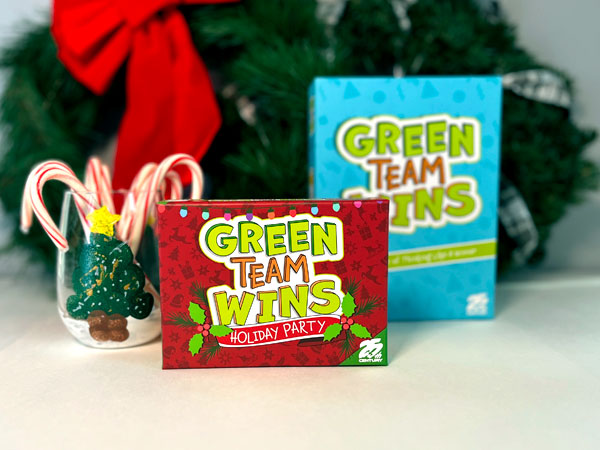 SNAP Review - Green Team Wins: Holiday Party - The Family Gamers