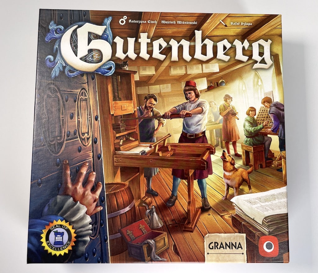 Gutenberg – More than An Ink-ling of Fun? - The Family Gamers