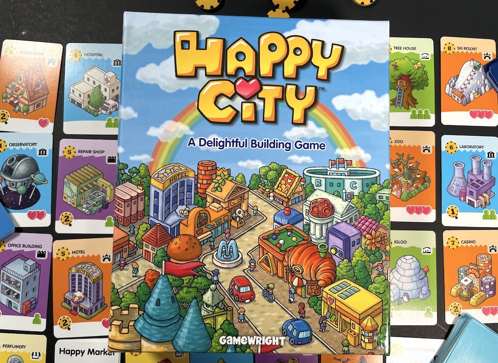 Happy City: Pick the Best Buildings - The Family Gamers
