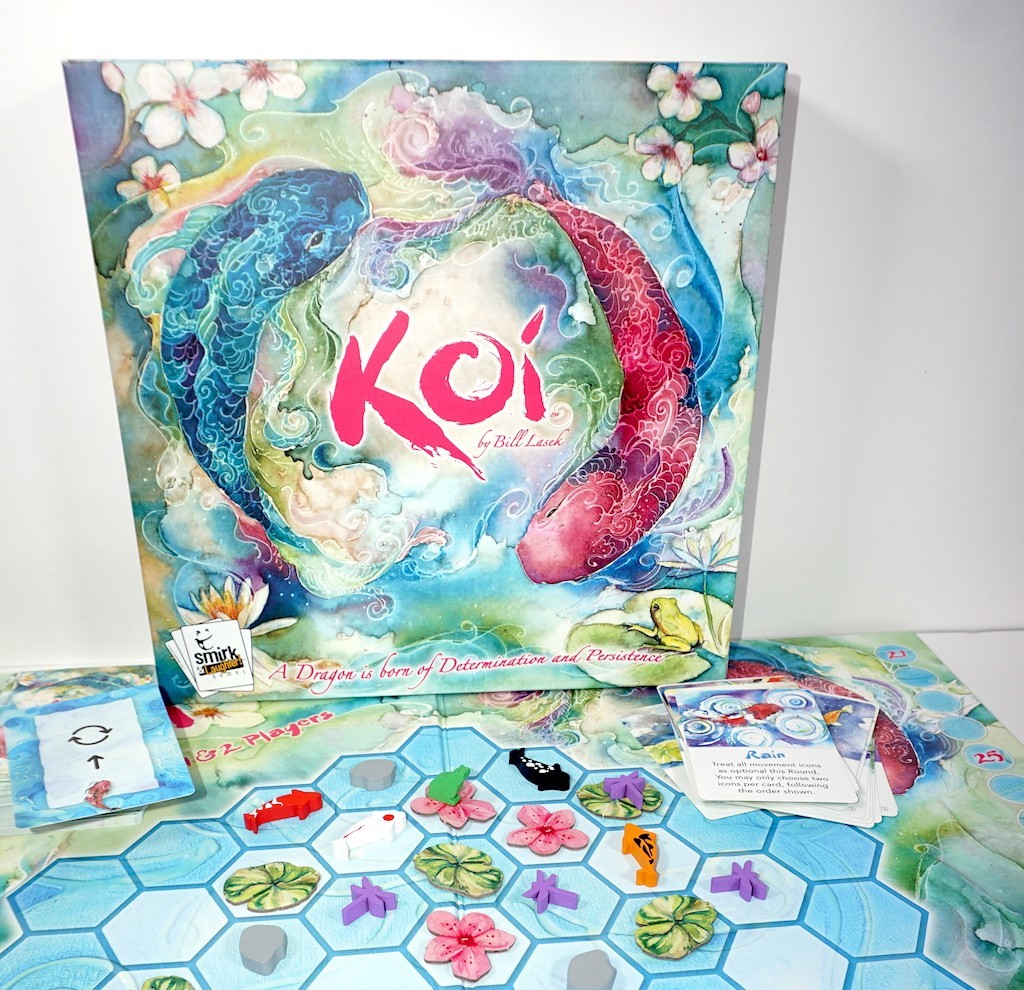 Koi: Beautiful, Selfish Fish - The Family Gamers