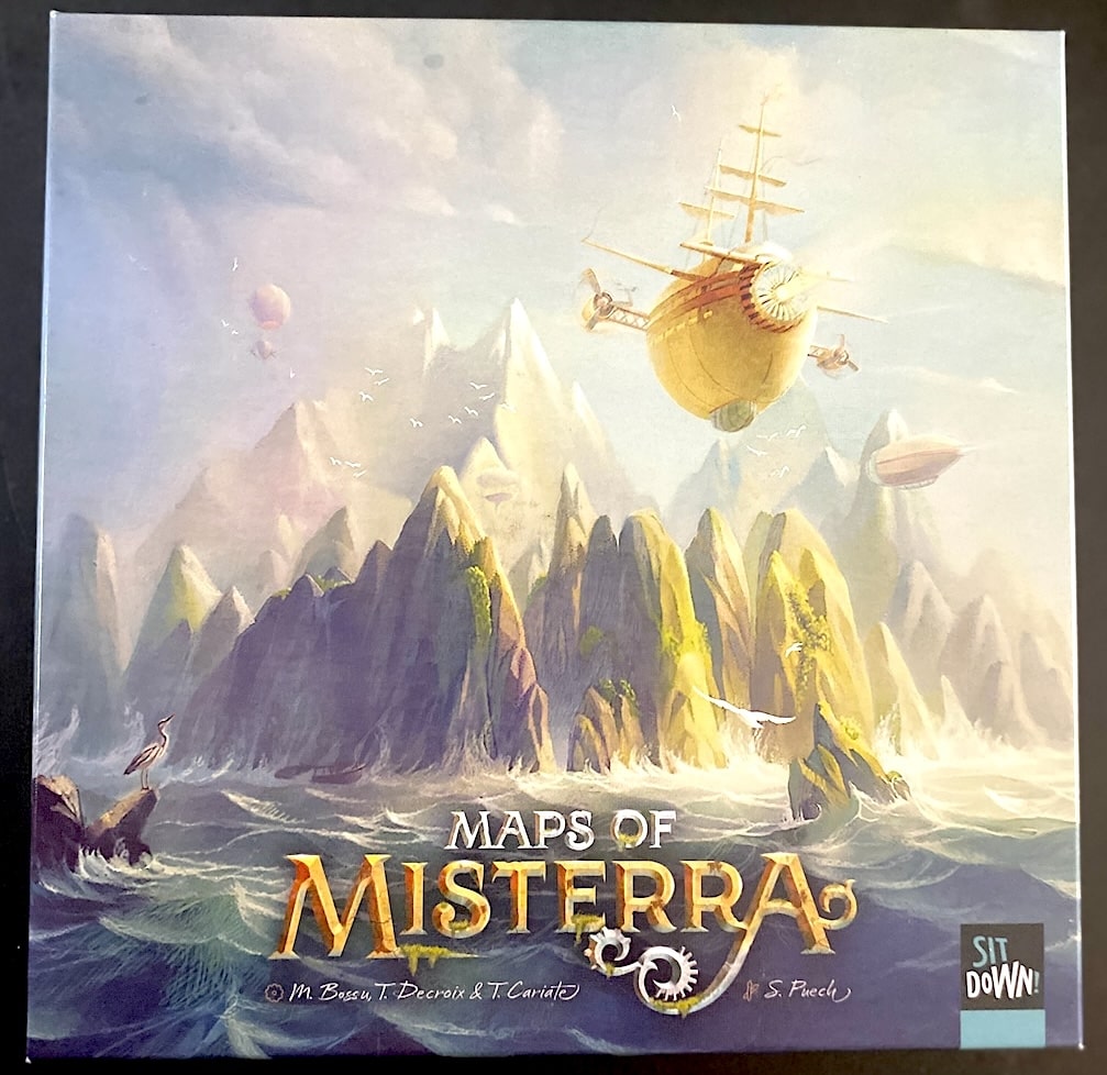 Maps of Misterra - Cartographic Curiosities - The Family Gamers