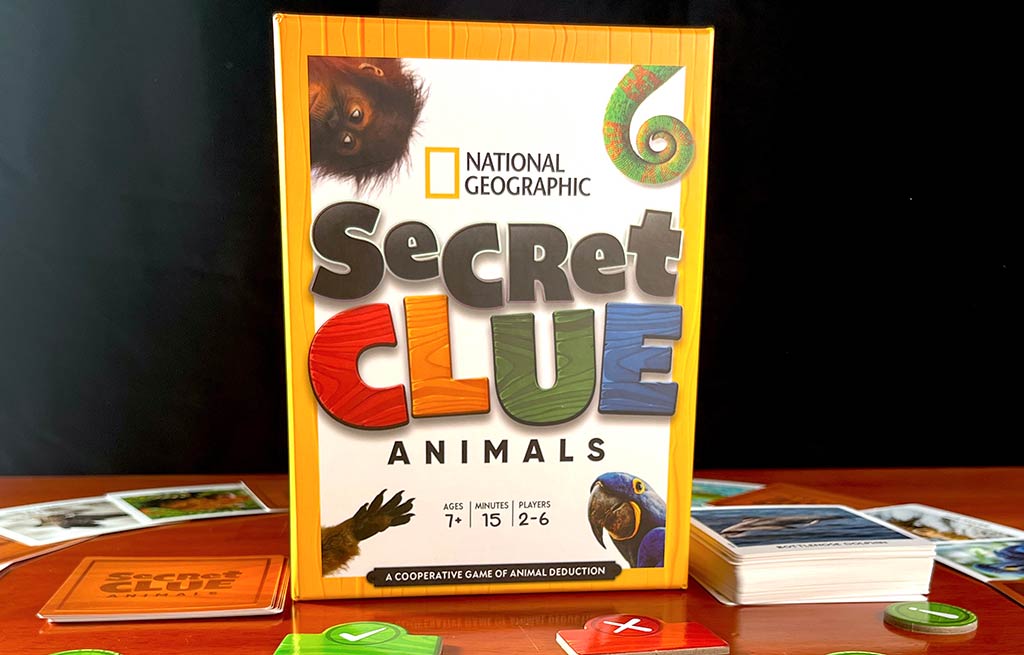 Giveaway - National Geographic Secret Clue: Animals - The Family Gamers