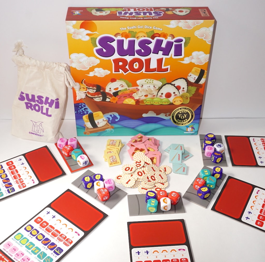 Sushi Roll - Maki Your Rolls Count! - The Family Gamers