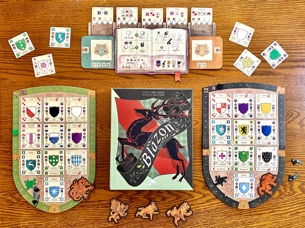 Blazon - Design a Heraldic Shield - The Family Gamers