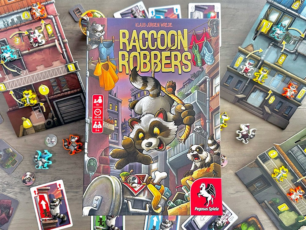 Raccoon Robbers - The Family Gamers