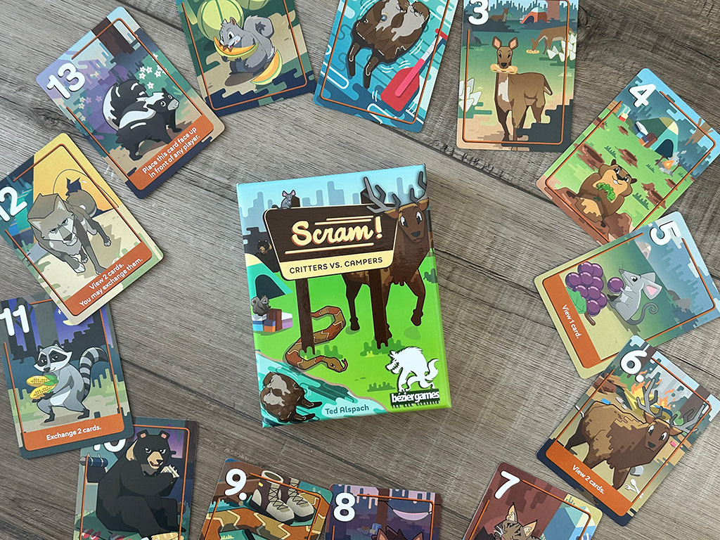 Scram! Critters vs. Campers - The Family Gamers