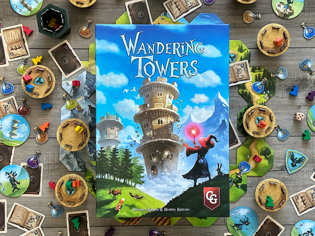 Wandering Towers - A Magical Race - The Family Gamers
